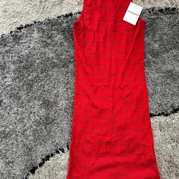 Givenchy | Dresses | Givenchy Red Dress | Poshmark